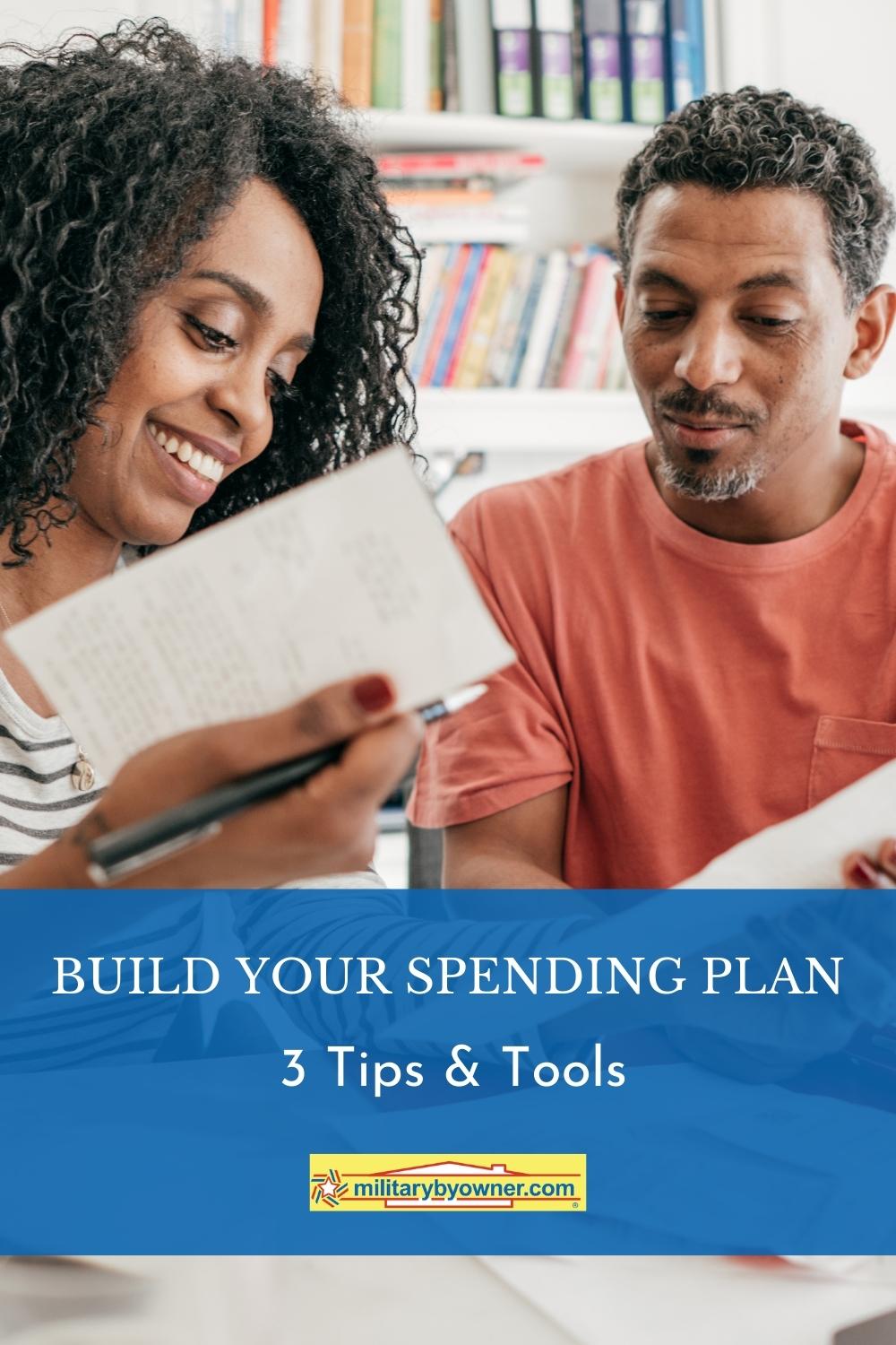3 Tips and Tools to Build Your Spending Plan